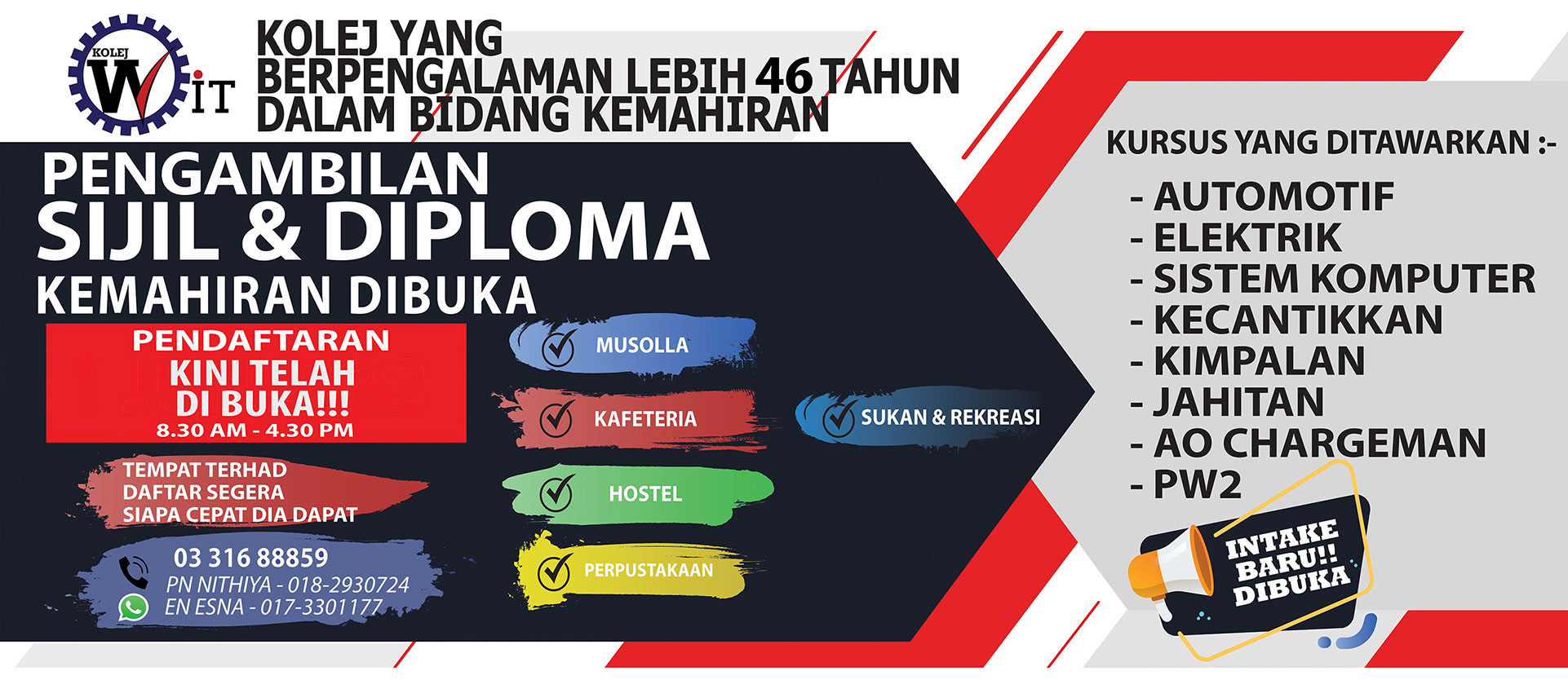 Kolej WIT | Specialist in Technical Training